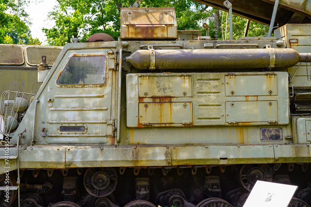 WArsaw ,Poland 6 june 2023 : Polish Army Museum , collection of ...