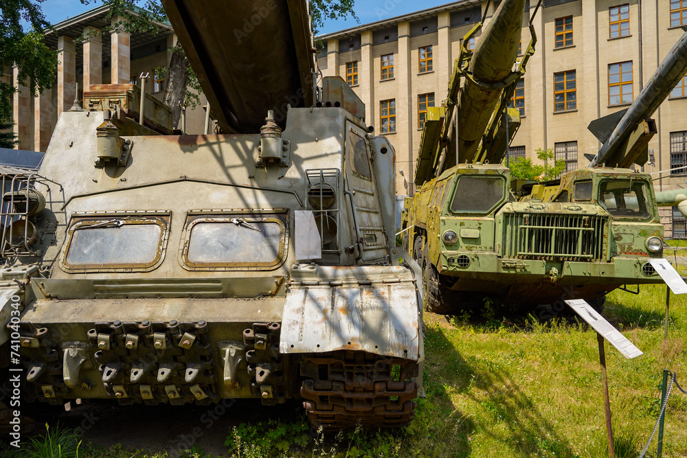 WArsaw ,Poland 6 june 2023 : Polish Army Museum , collection of ...