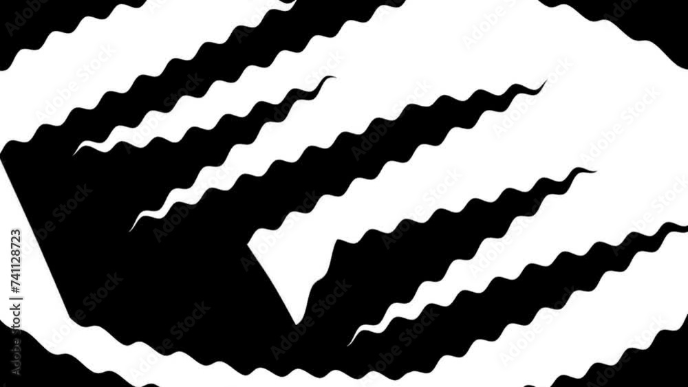 Vidéo Stock blade razor vector sharp steel saw metal illustration ...