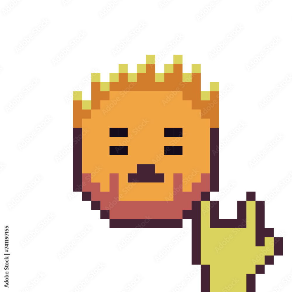 Man show sign of horn. Rock and roll hand sign. Heavy Rock Icon. Print ...