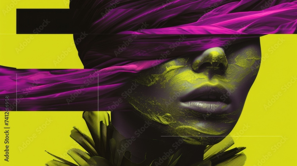 Edgy and modern layout of high end fashion shoot in combination with ...