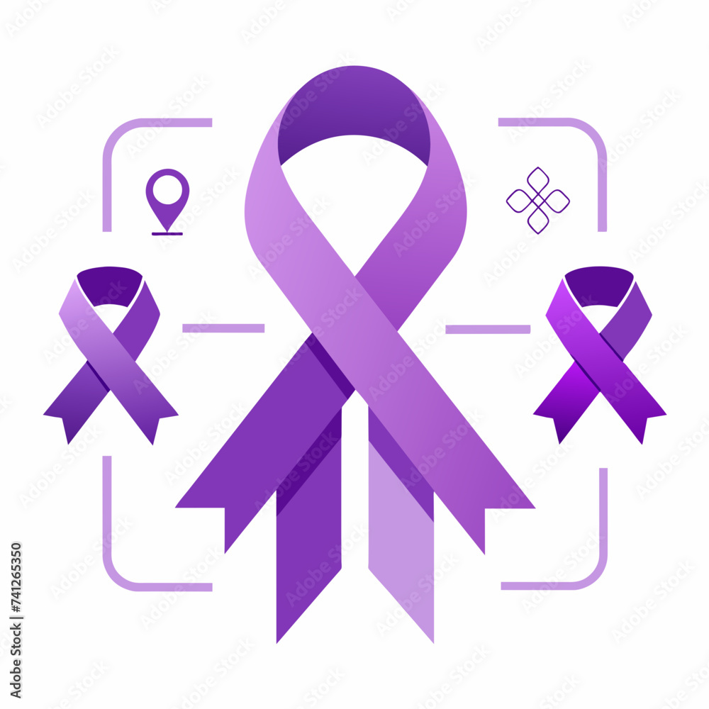 Simple Infographic Comparing Different Cancer Types Stock Vector ...