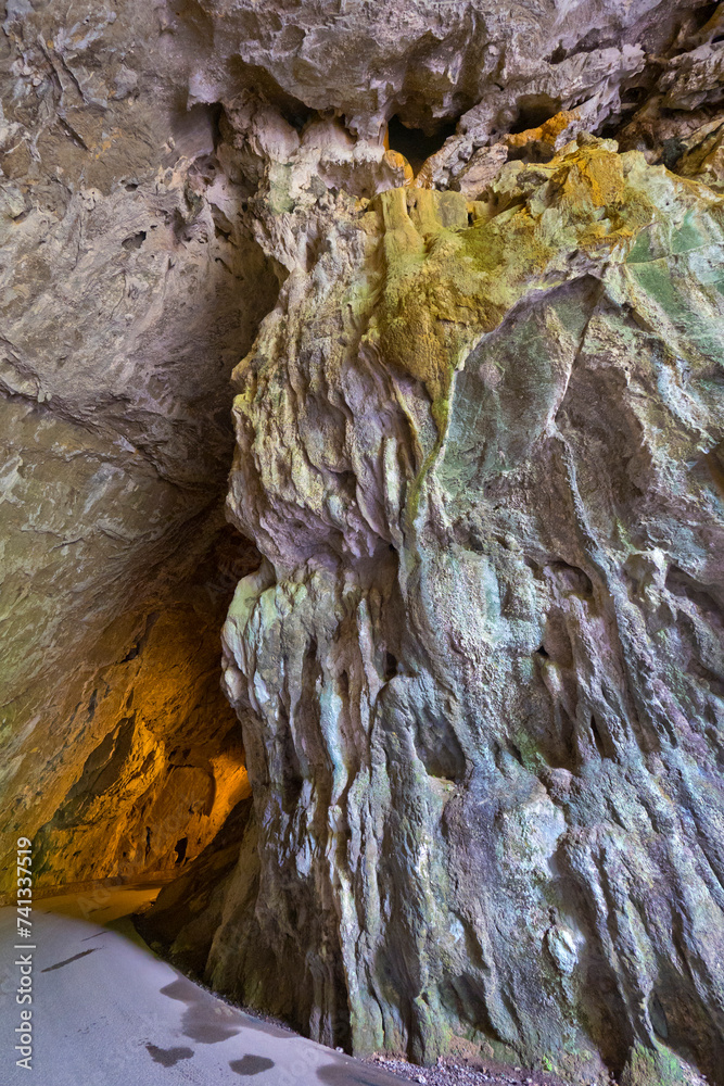 La Cuevona, Road Natural Karst Cave, National Heritage Site, Spanish ...