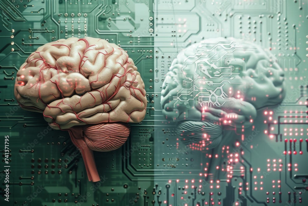 AI Brain Chip erp. Artificial Intelligence cdn mind through silicon ...