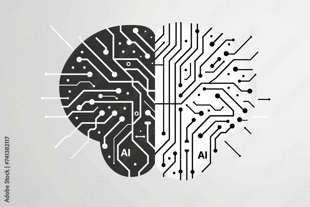 AI Brain Chip cmp. Artificial Intelligence nanotoxicology mind neural ...