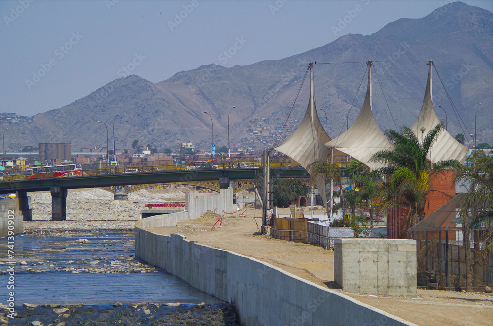 Poverty and crime make the colorful favelas of Lima, Peru a photogenic ...