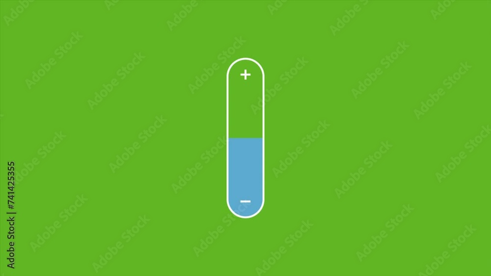 Vidéo Stock a collection of simple animations of sound volume up and ...