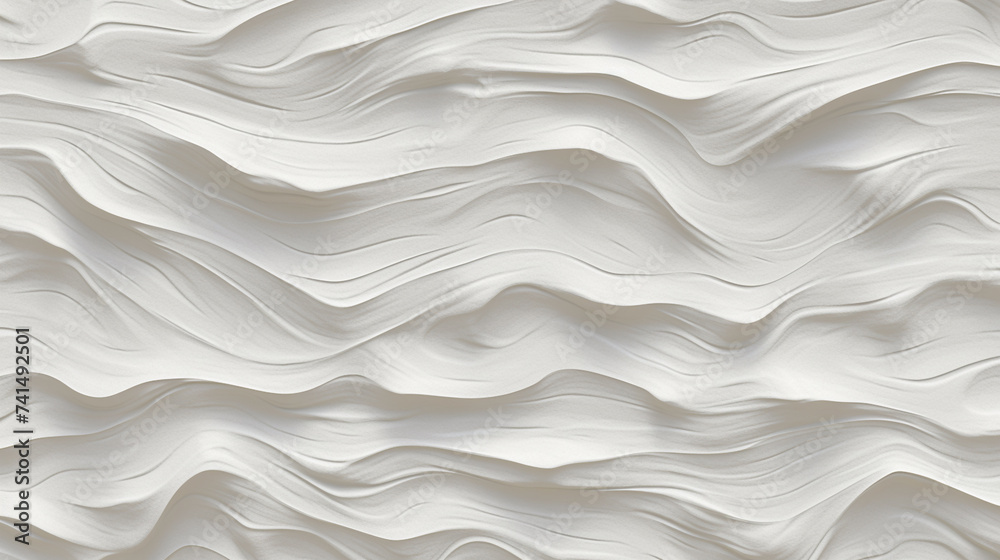 Abstract white acrylic paint texture background, elegant 3d white paint ...