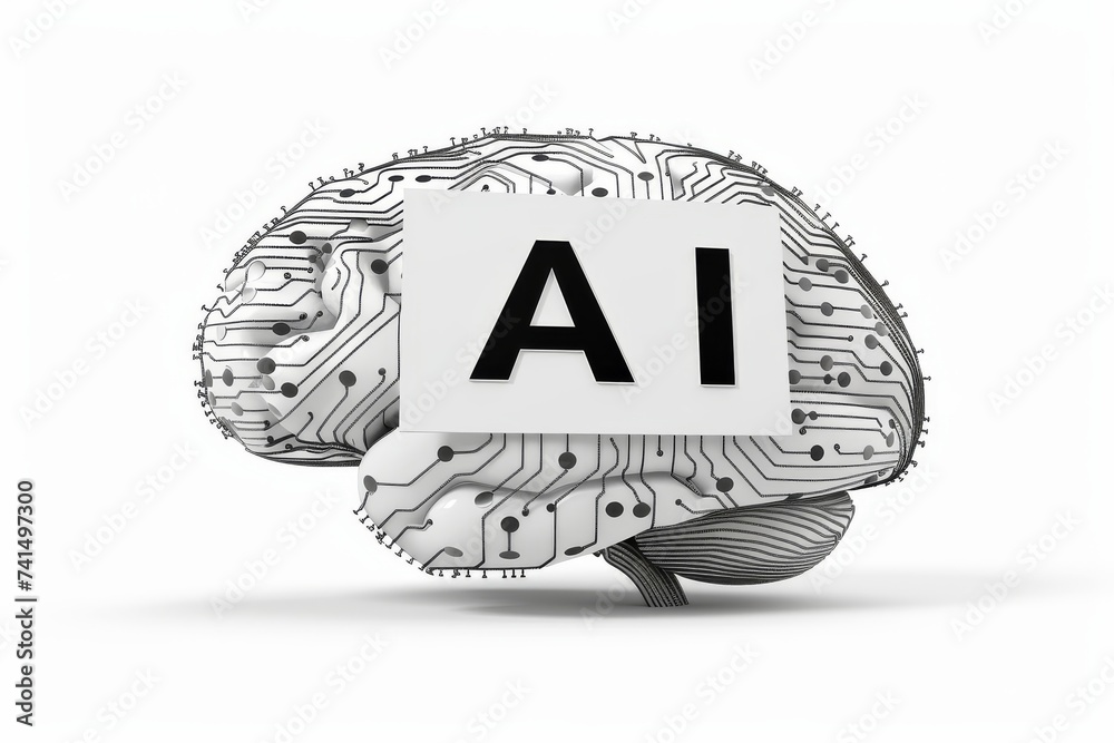 AI Brain Chip fetch decode execute cycle. Artificial Intelligence ...