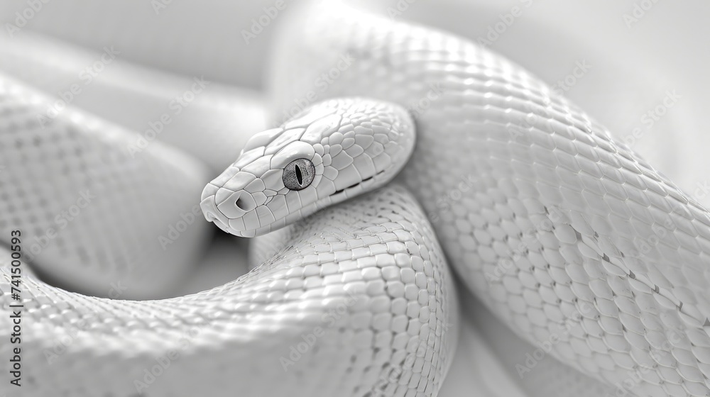 White snakes background, snake's skin texture backdrop Stock ...