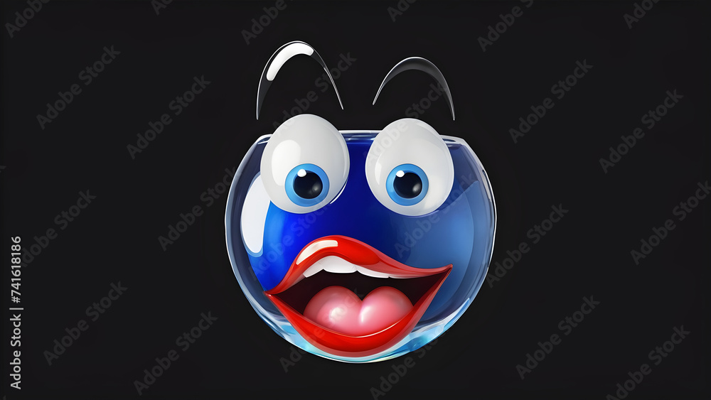 funny face cartoon character isolated clipart hand drawn design ...