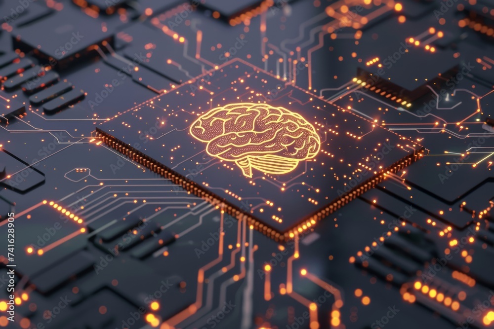 AI Brain Chip metal oxide semiconductor field effect transistor ...