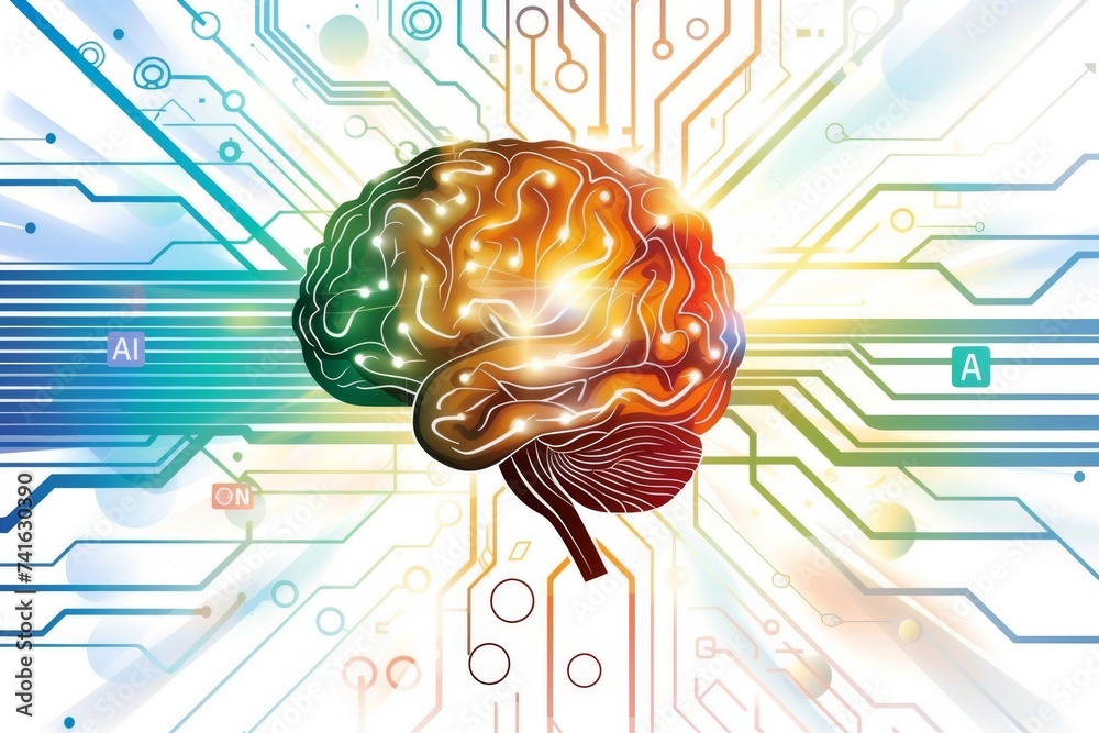 AI Brain Chip artificial intelligence. Artificial Intelligence ...