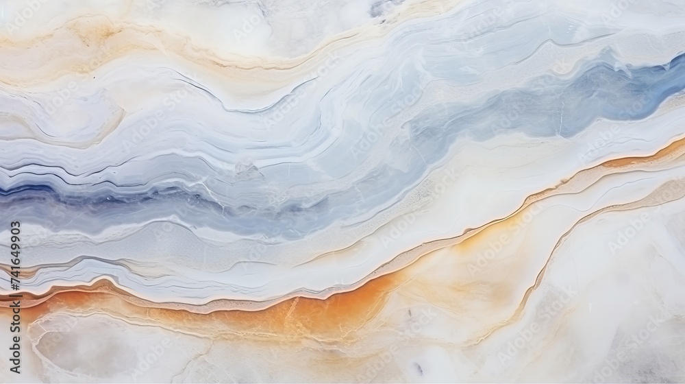 White Onyx Crystal Marble Texture with Icy Colors, Polished Quartz ...
