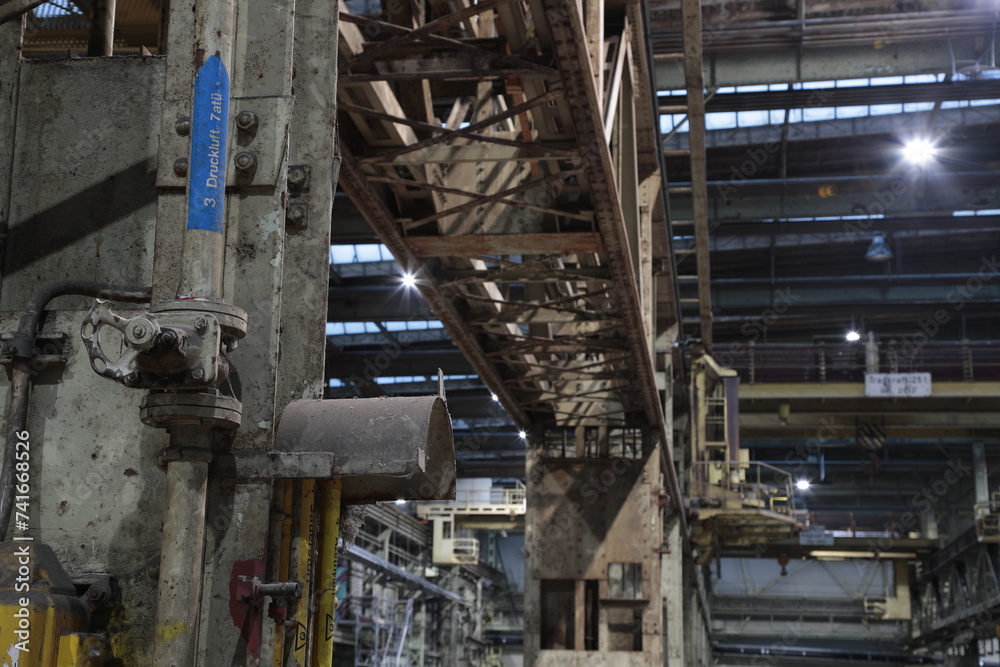 industriehalle sulzer winterthur schweiz Stock Photo | Adobe Stock