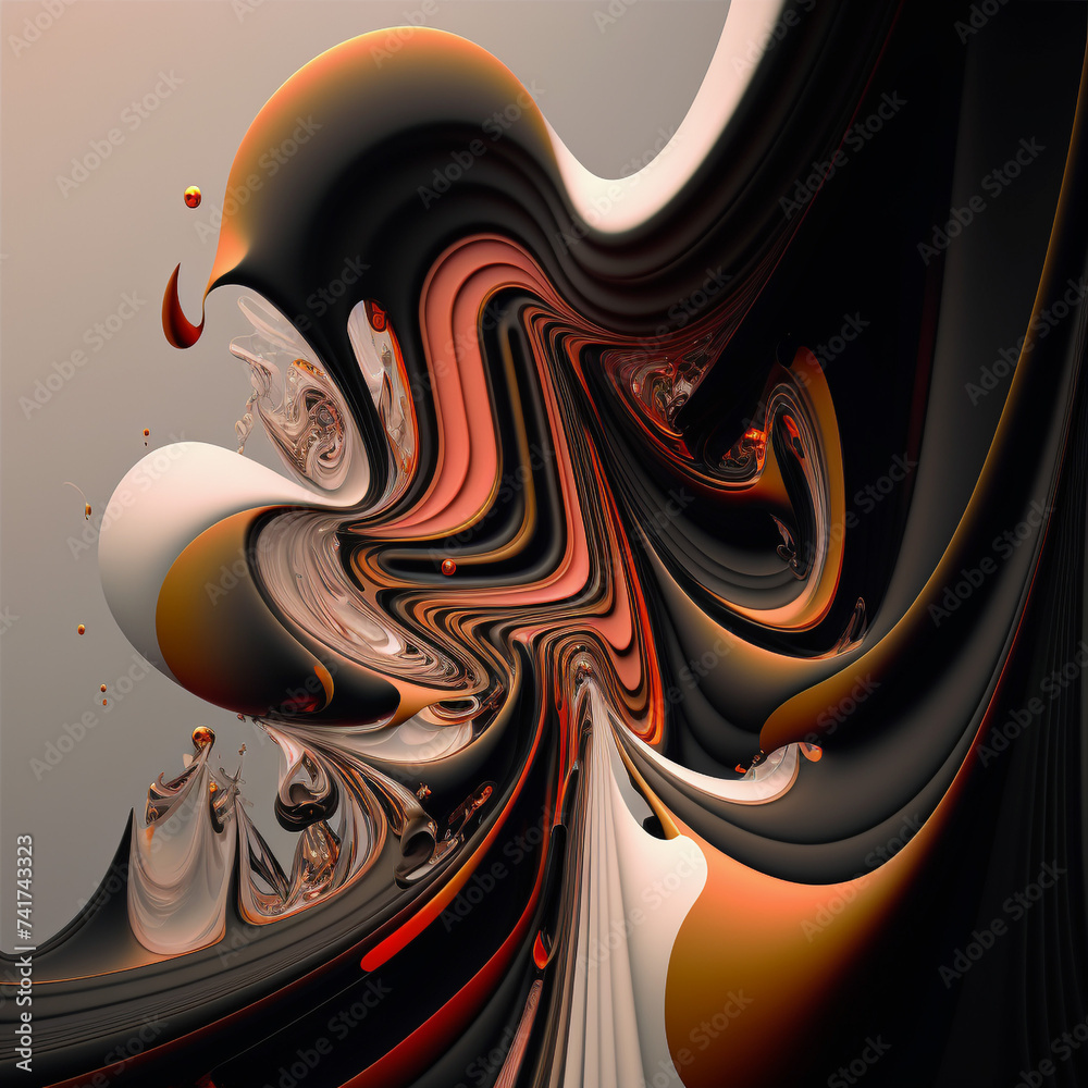 Illustrated with vibrant colors and captured in a contemporary art ...