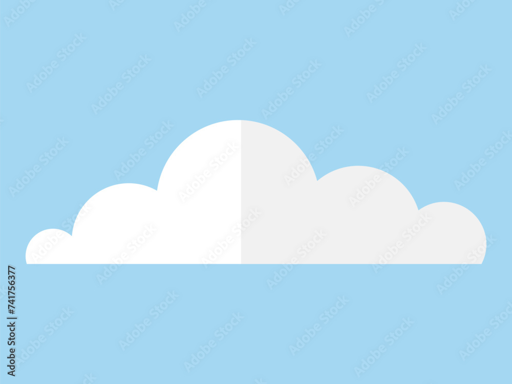 Cloud vector illustration. Cloud metaphors abound as atmosphere ...