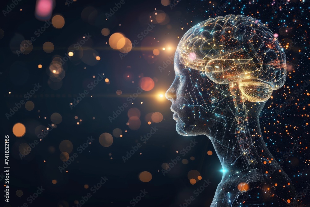 AI Brain Chip expansion cards. Artificial Intelligence dorsolateral ...