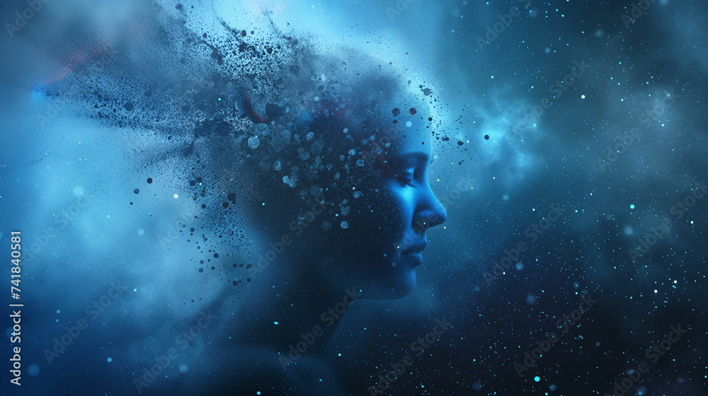 Ego death, psychedelic experience, consciousness, enlightenment Stock ...