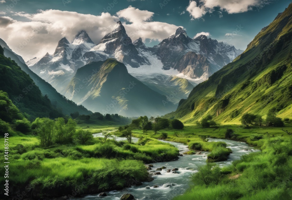 nature, wildlife, forests, rivers, mountains, ecosystem, fresh, harmony ...