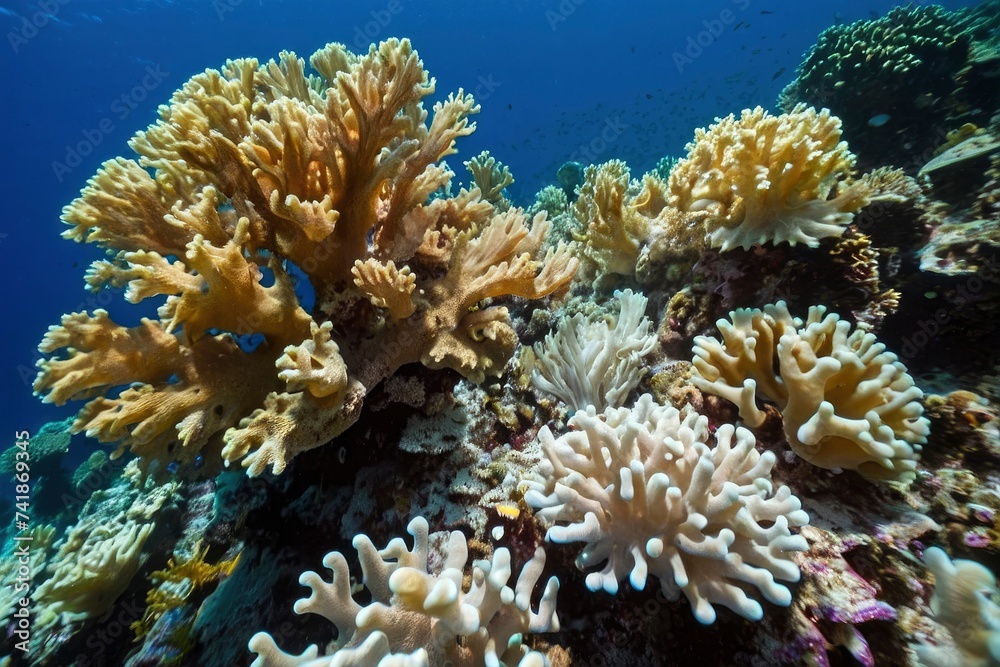 Coral bleaching linked to elevated sea temps: Loss of symbiotic ...