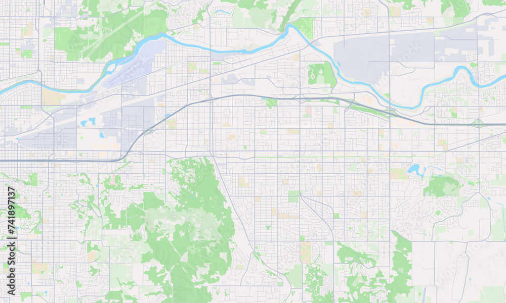 Spokane Valley Washington Map, Detailed Map of Spokane Valley ...