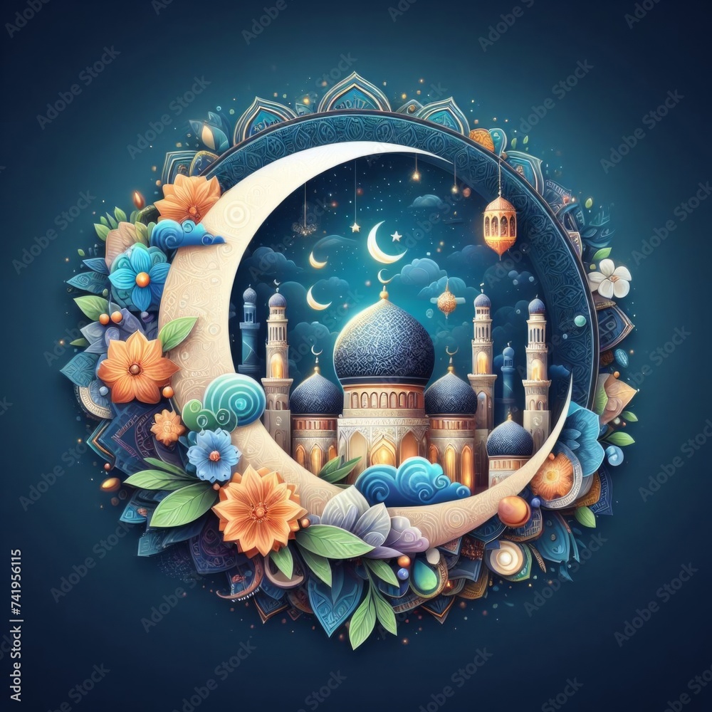 Ramadan Chand Mubarak" is a heartfelt greeting exchanged during Ramadan ...