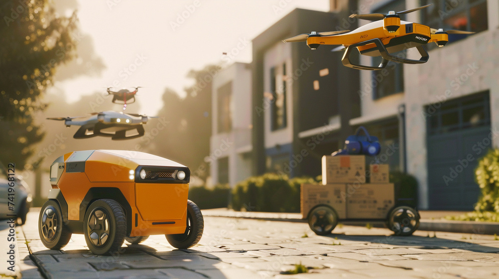Smart Logistics: Capture the efficiency of autonomous delivery vehicles ...