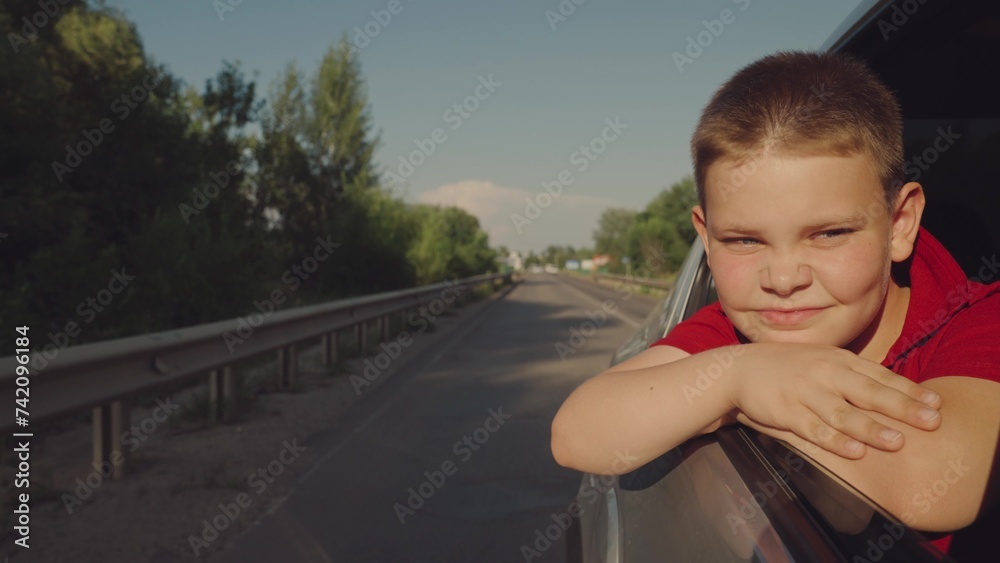 car, child, kid, boy, teenager, trip, road, travel, vacation, young boy ...