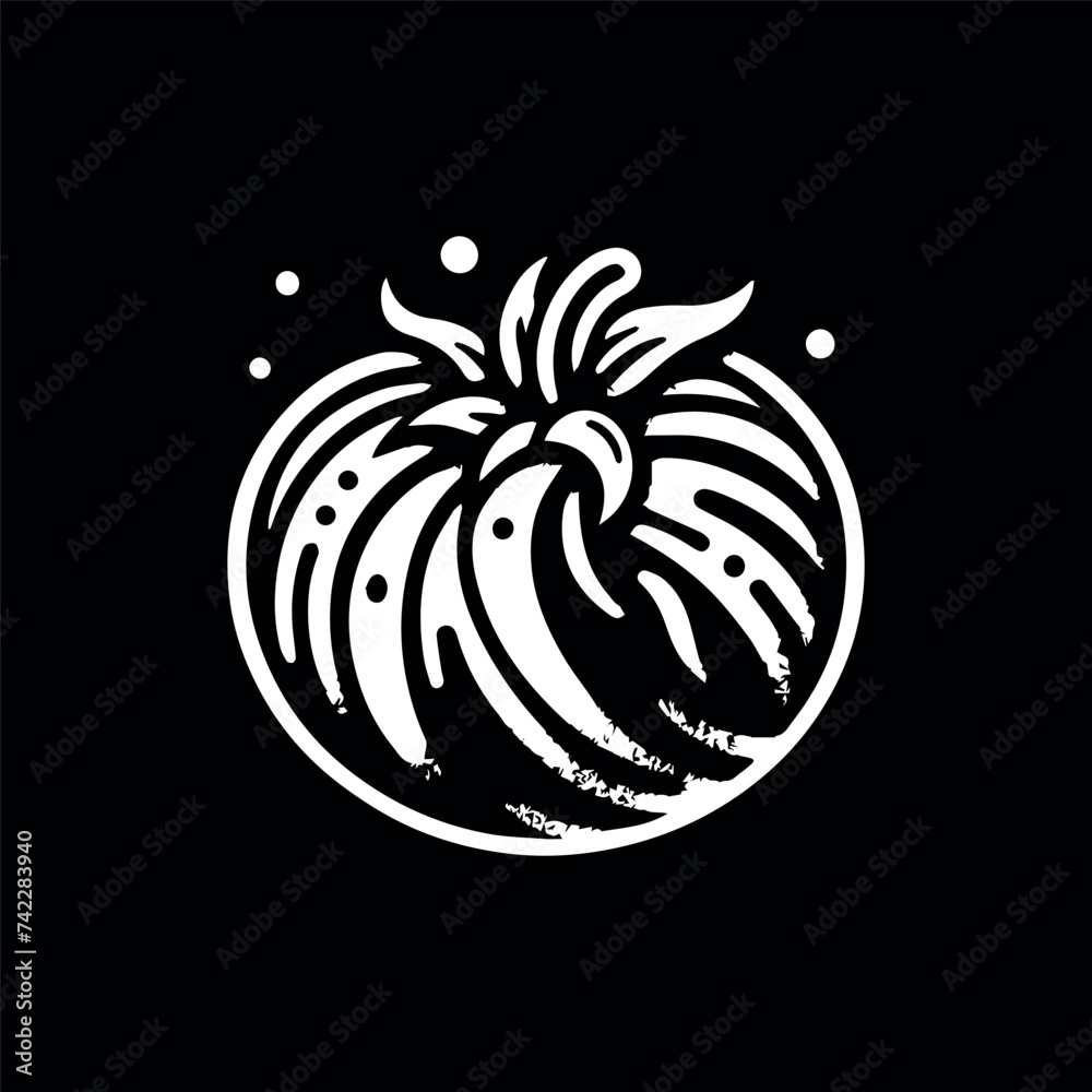 Vetor de potato silhouette potato vector image potato black and white ...