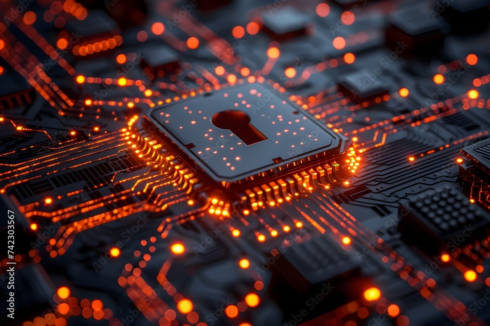 Digital Pathways, Microchip Marvels, Circuitry Unveiled, Tech Insights ...