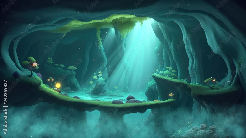 Vidéo Stock Immerse yourself in the enchanting beauty of a 4K video ...