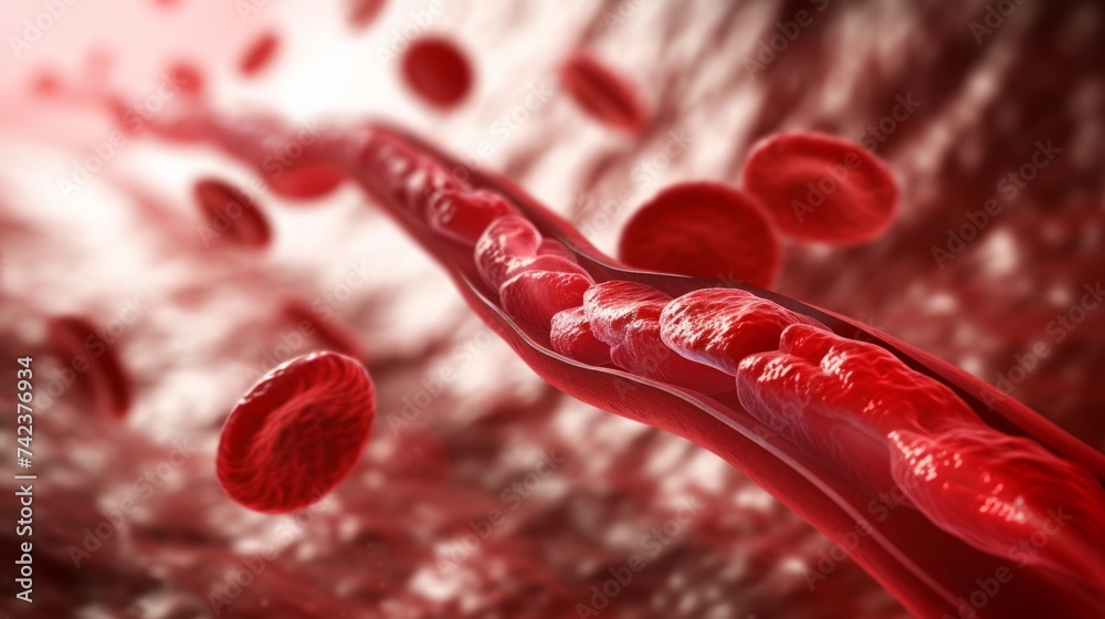 Arterial thrombosis, A blood clot that develops in an artery. It's ...