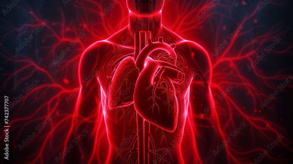 Cardiovascular system. consists of the heart, arteries, veins, and ...