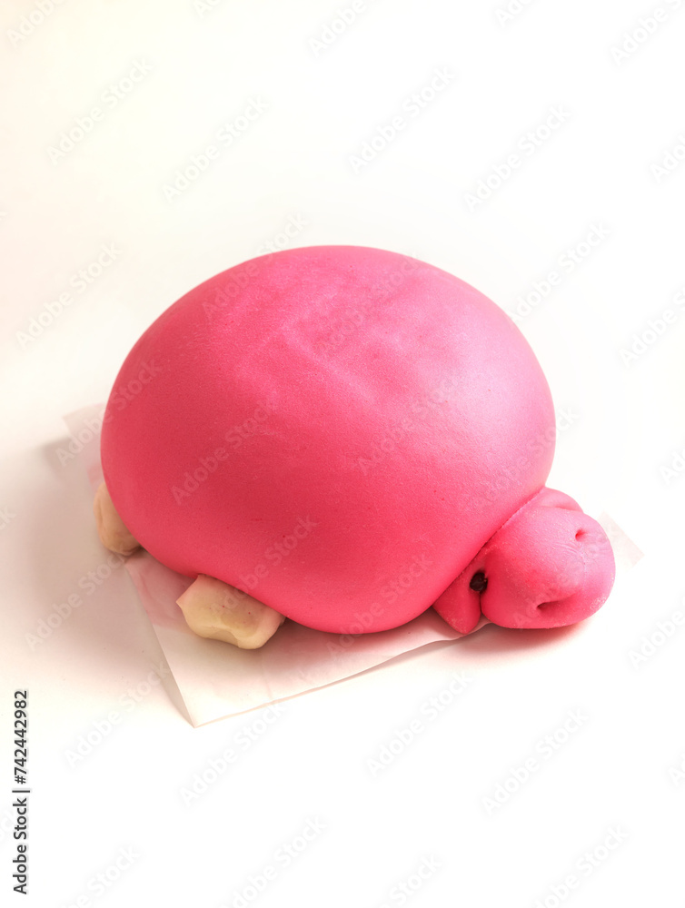The turtle buns-Chinese steamed bun, shaped into turtles with a ...