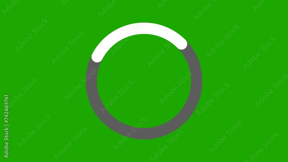 Loading circle animation, looped circle animation. Animated Loading ...