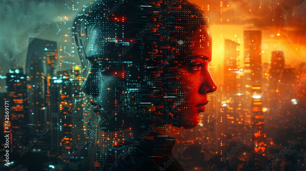 Based on the sentences and tags you've provided, the image prompt could ...