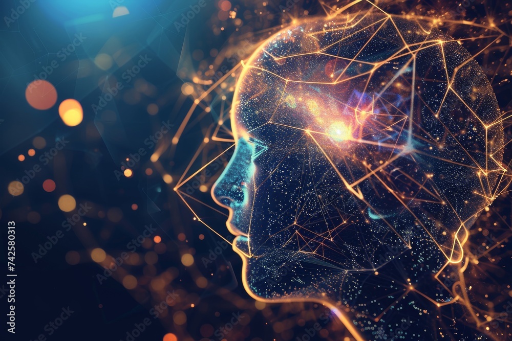 AI Brain Chip primary. Artificial Intelligence agile mind quantitative ...