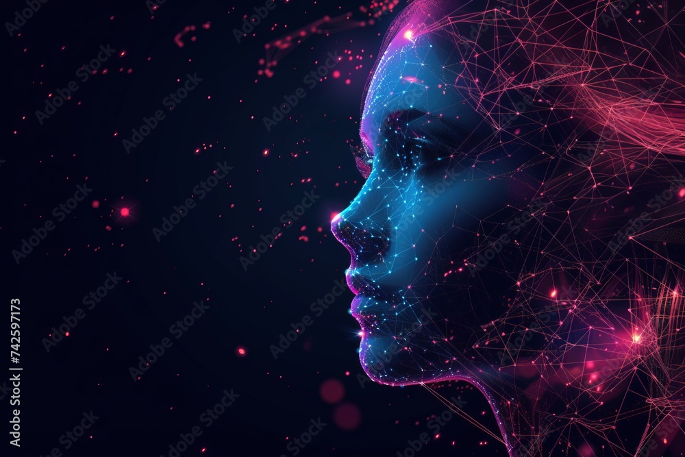 AI Brain Chip champion. Artificial Intelligence spatial human digital ...