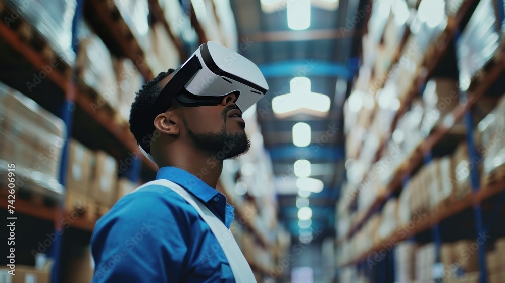 Next generation virtual reality technology for innovative warehouse ...