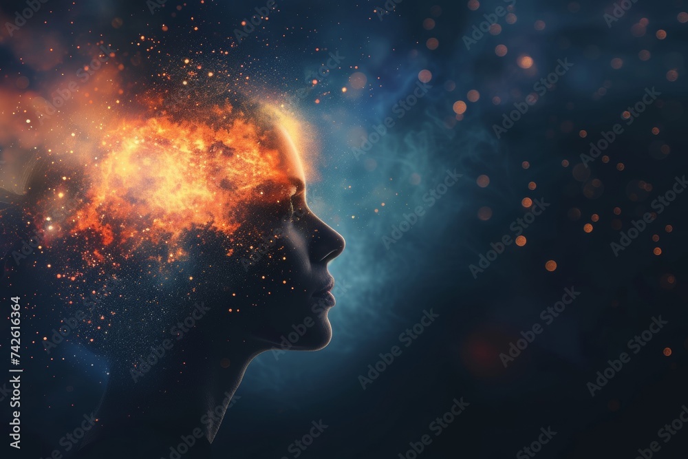 AI Brain Chip model. Artificial Intelligence icon mind gray matter axon ...