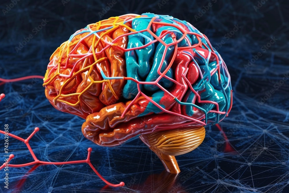 AI Brain Chip strategist. Artificial Intelligence brain mind virtual ...