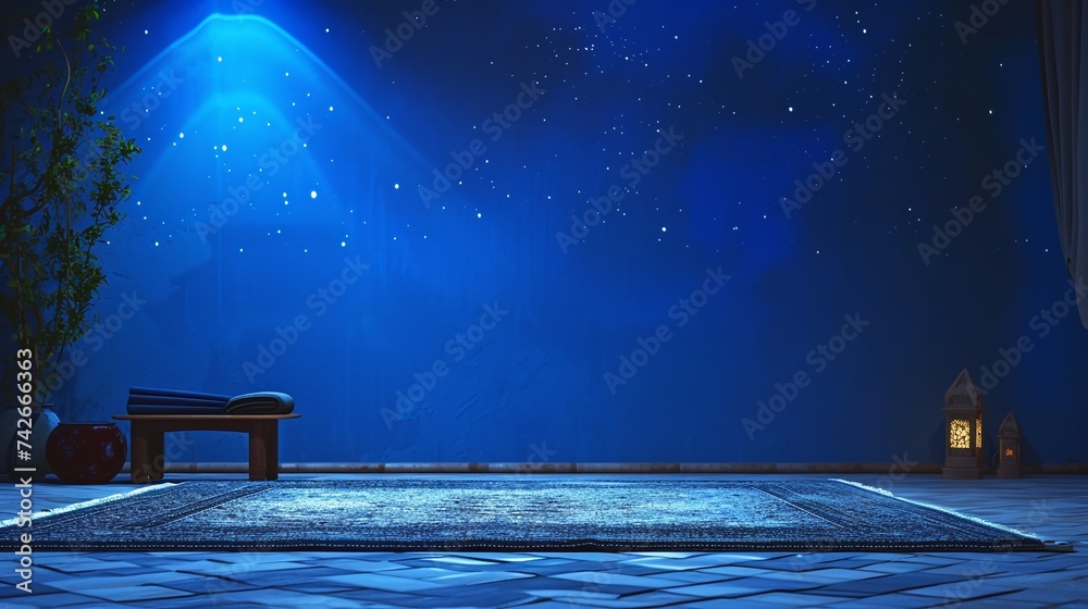 Sacred Rituals: Praying Mat, Wudu Ablutions - Muslim Prayer in Ramadan ...