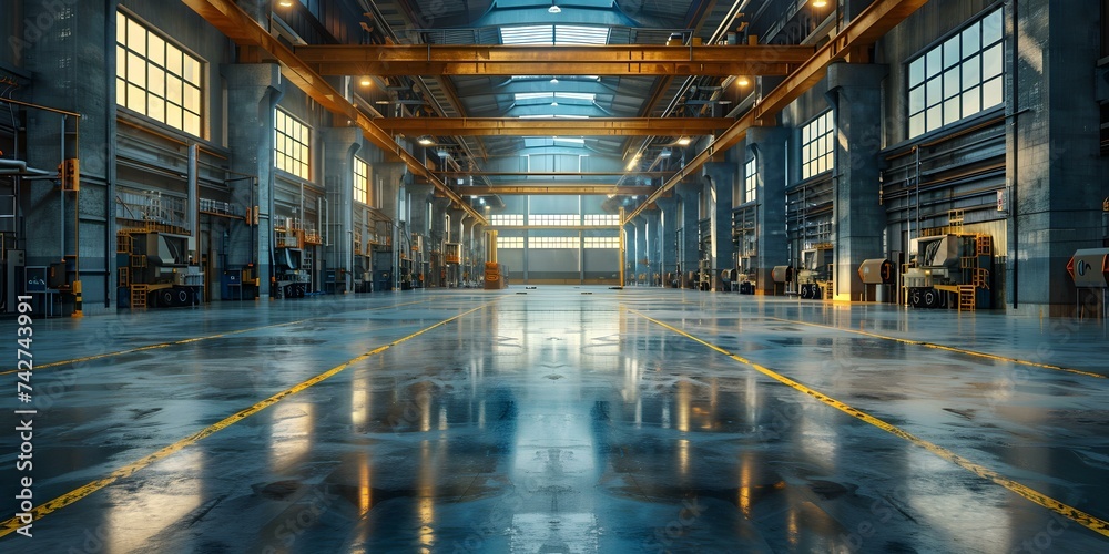 Ecofriendly factory using renewable energy sources to promote ...