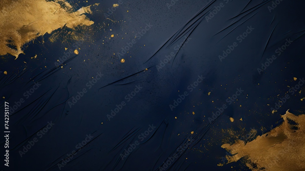 wallpaper navy blue and gold background Stock Photo | Adobe Stock