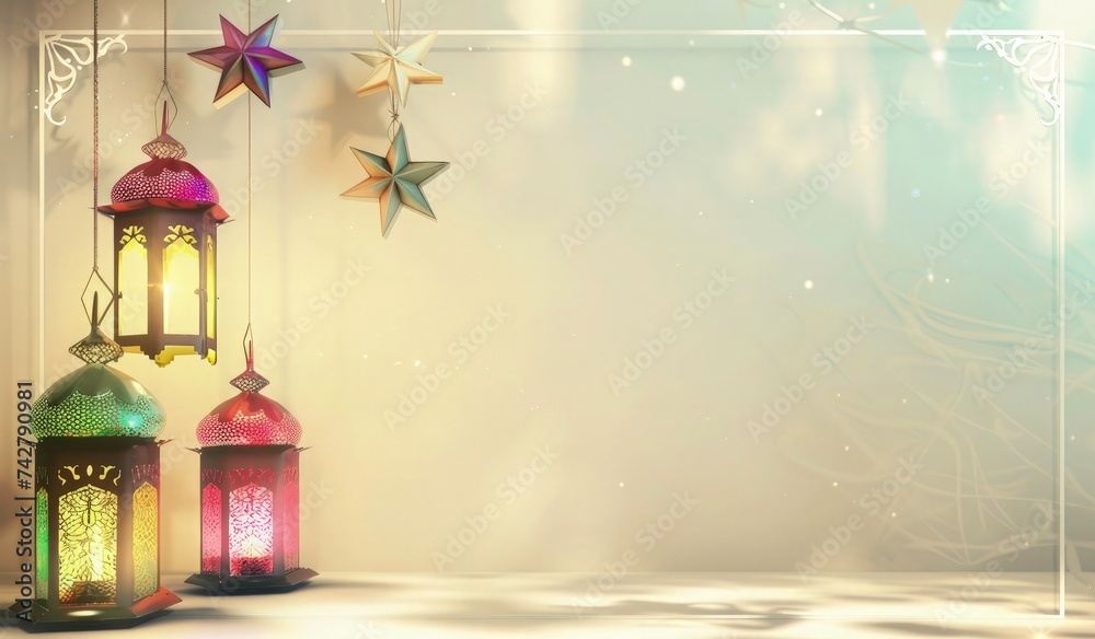 islamic luxury golden ramadan banner for eid al fitr, adha, ramzan ...