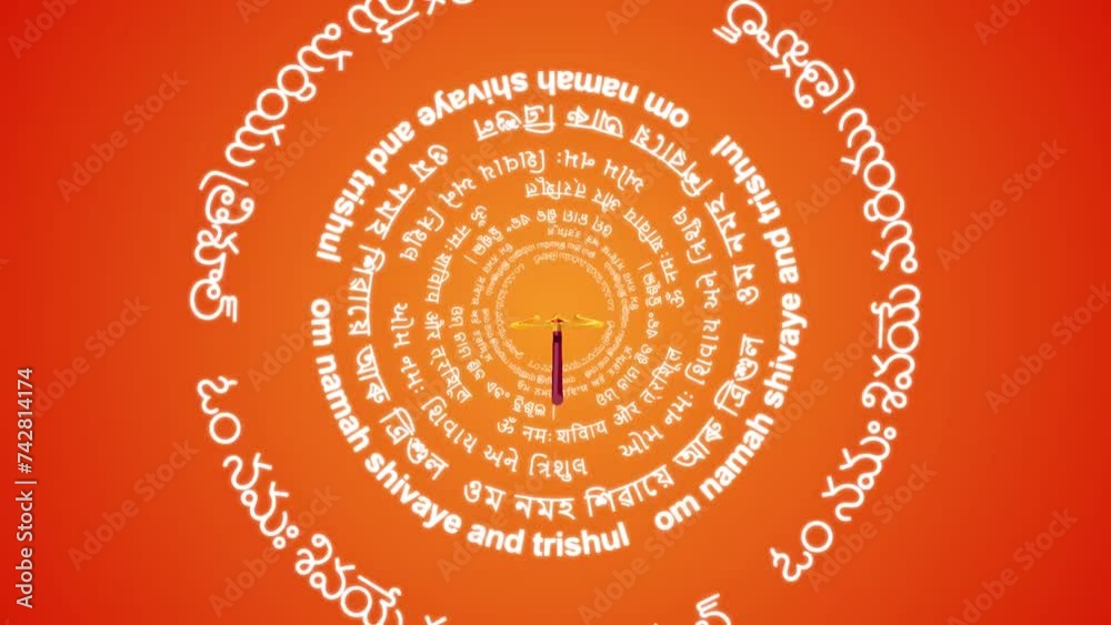 Maha shivratri wishes lord mahadev. lord shiva animation background Stock Video | Adobe Stock