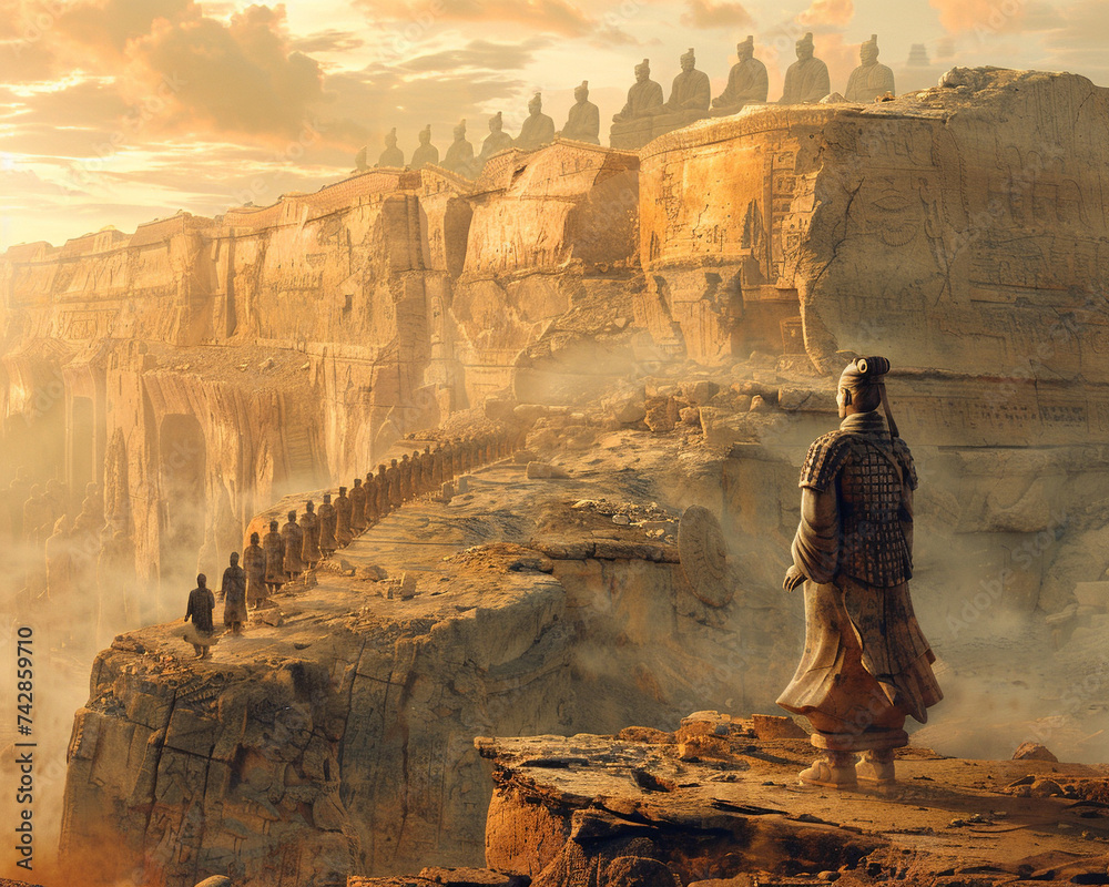 Terracotta Army stands sentinel over the Silk Road Indus Valley ...