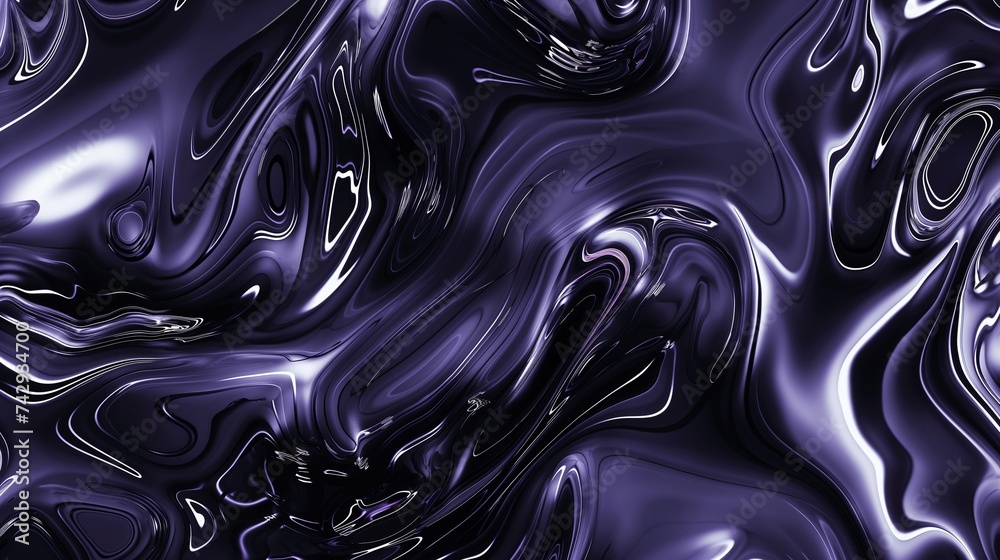 A wallpaper pattern featuring smooth, flowing lines that resemble ...