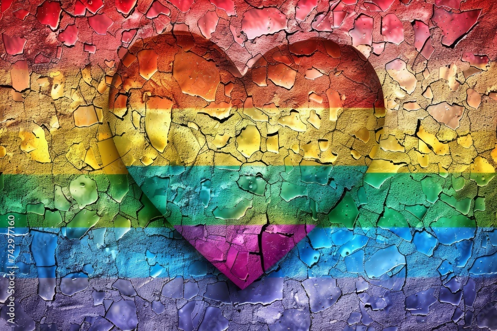 LGBTQ Pride spectacle. Rainbow bole colorful regard diversity Flag ...